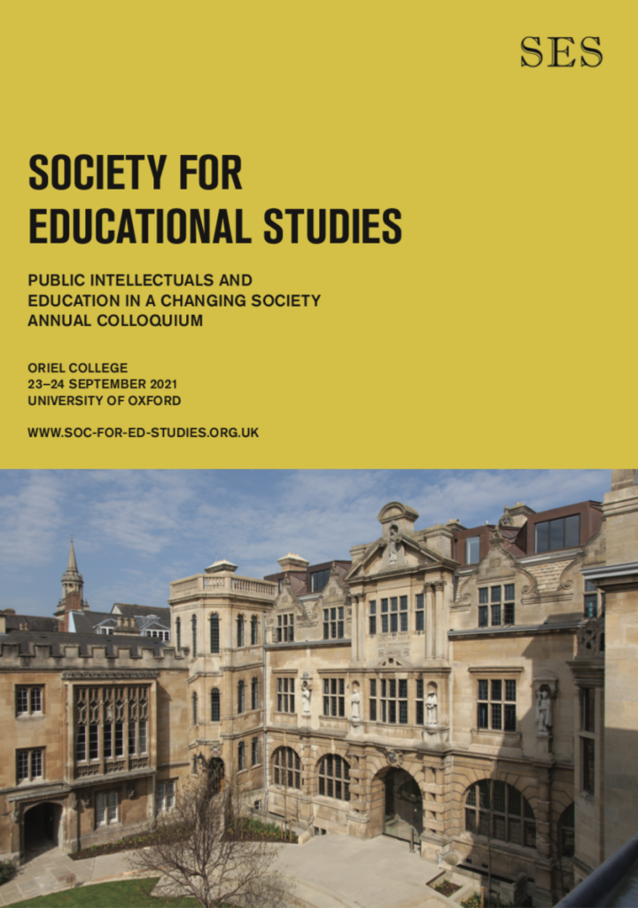 The Society for Educational Studies (SES)Public Intellectuals and ...